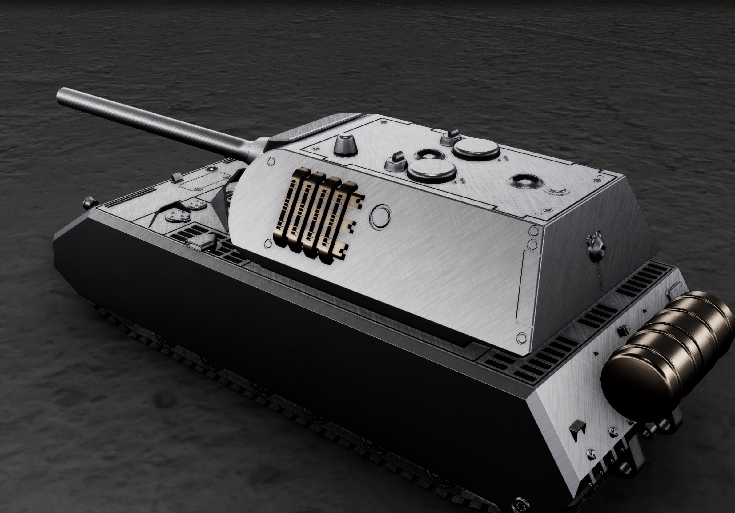 STL file Maus tank 🪖 ・3D printer design to download・Cults