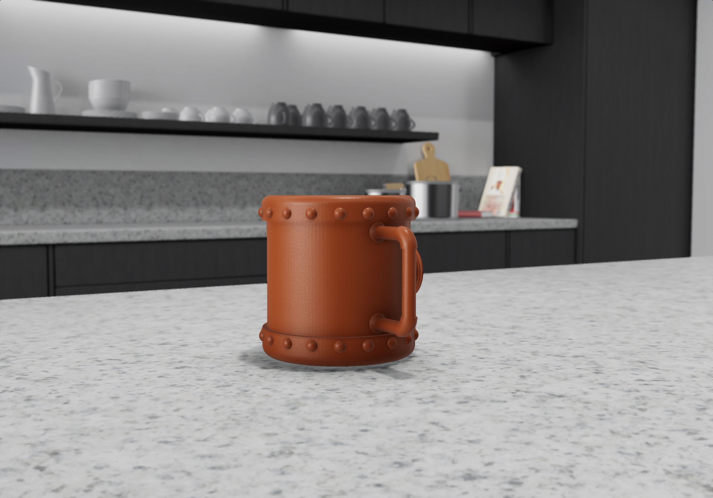 ☕ Steampunk Tankard・Free 3D File for ・Cults
