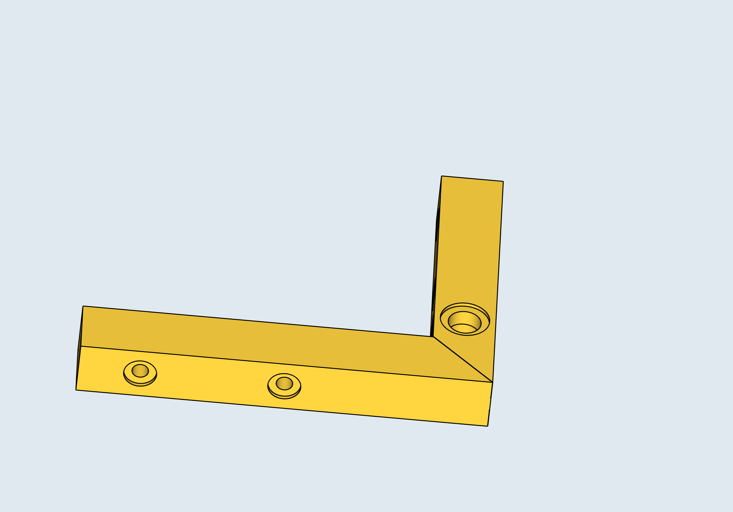 🔧 Folding hinged shelf bracket・Free 3D File for ・Cults