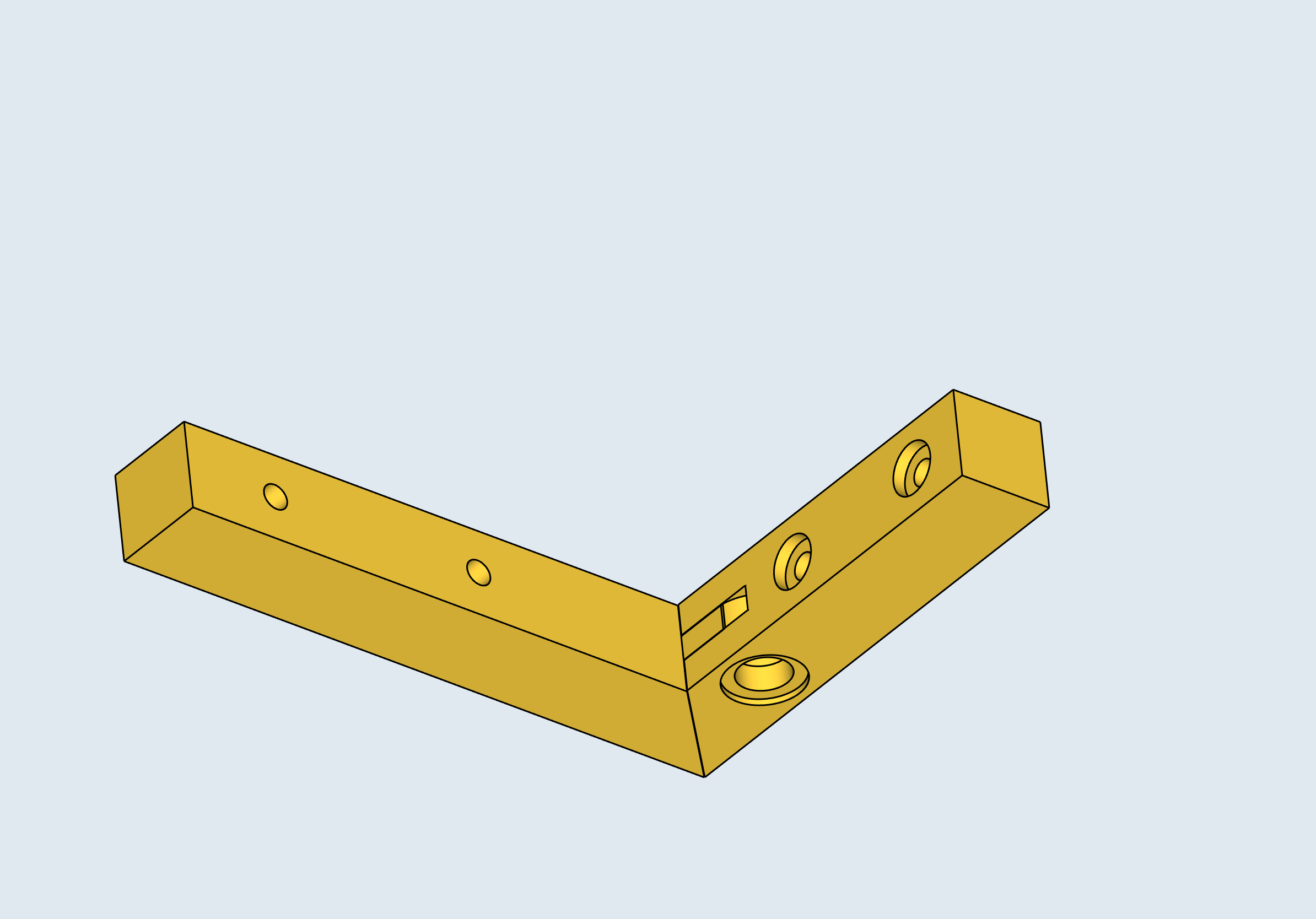 🔧 Folding hinged shelf bracket・Free 3D File for ・Cults