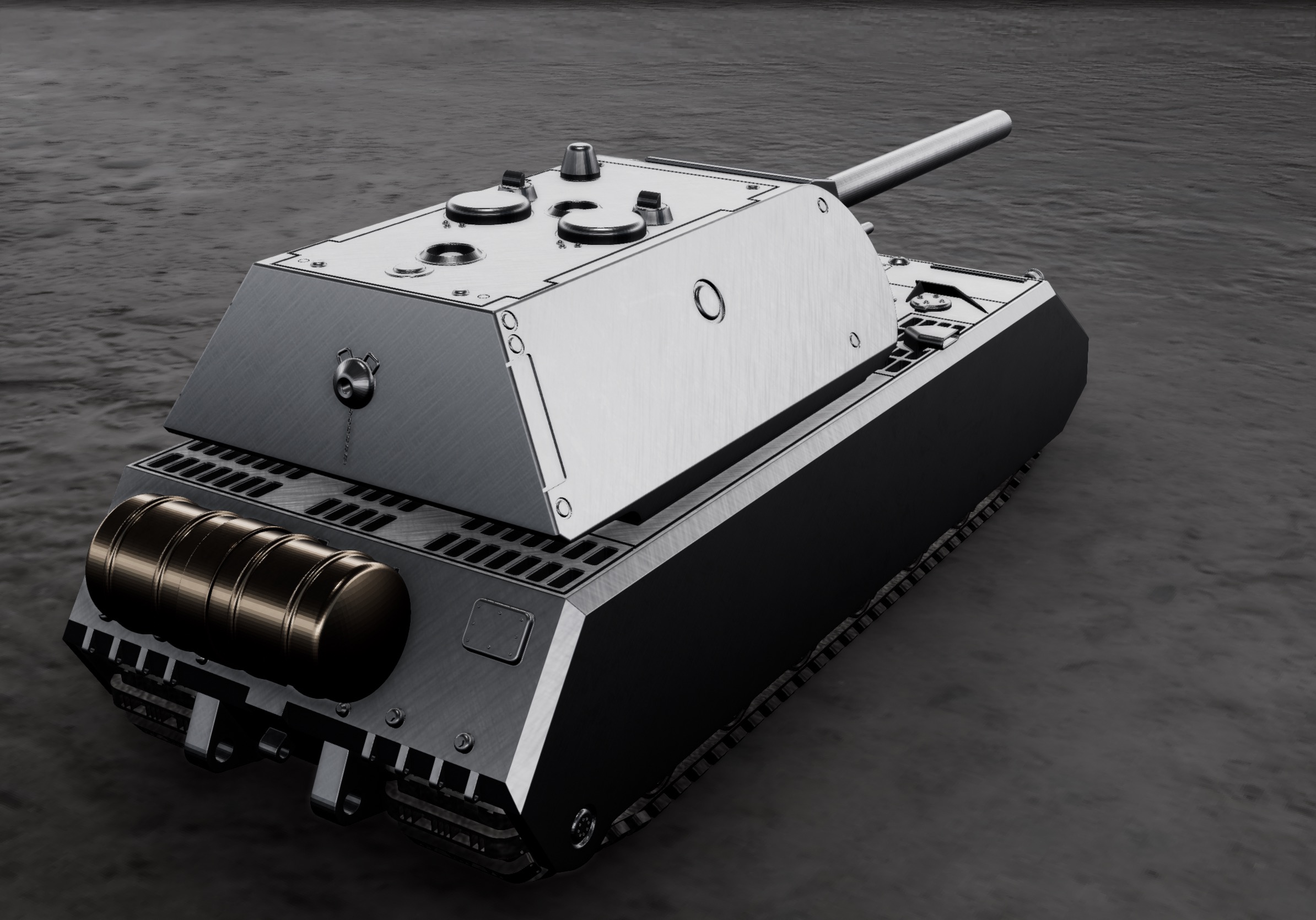 STL file Maus tank 🪖 ・3D printer design to download・Cults