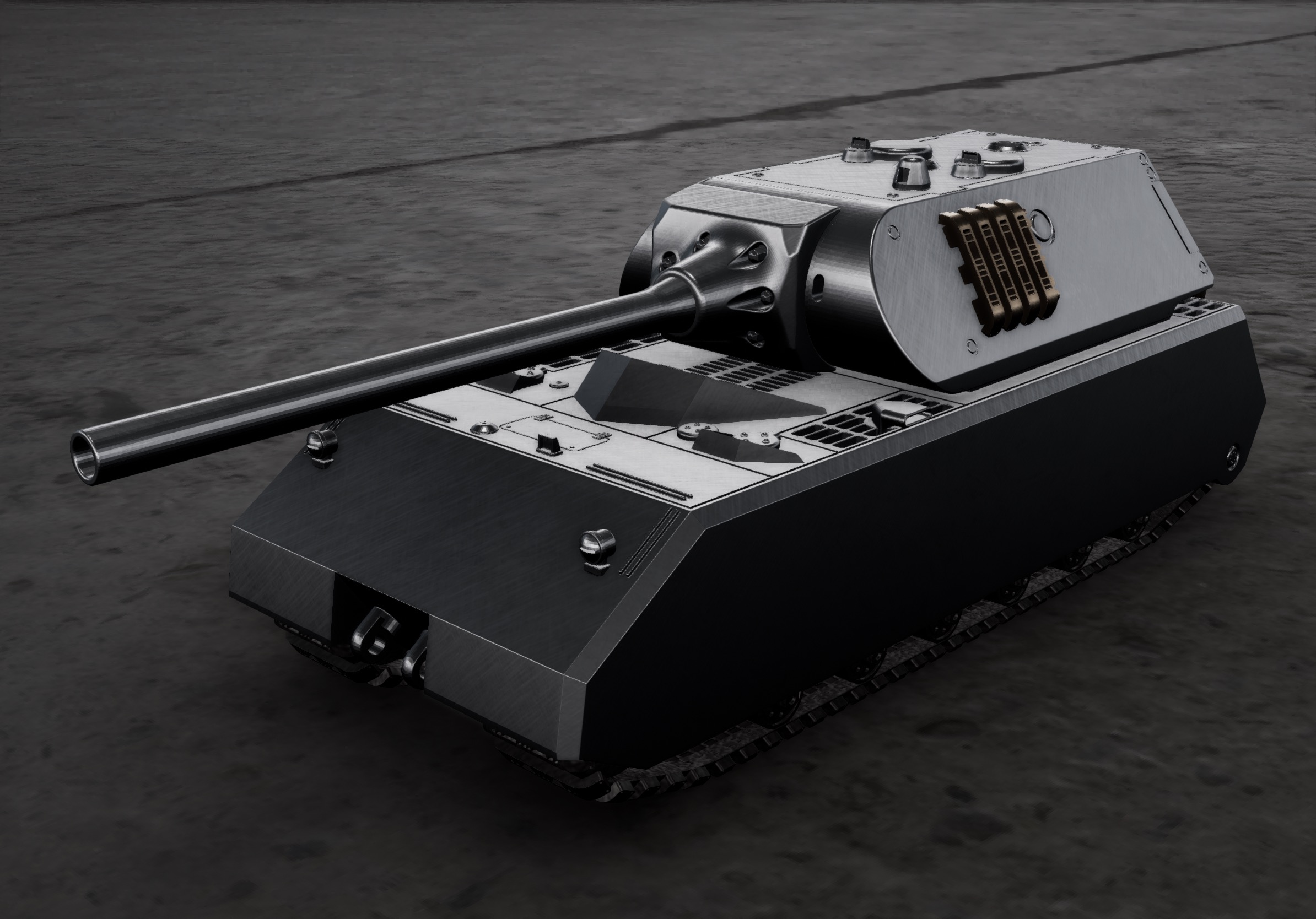 STL file Maus tank 🪖 ・3D printer design to download・Cults