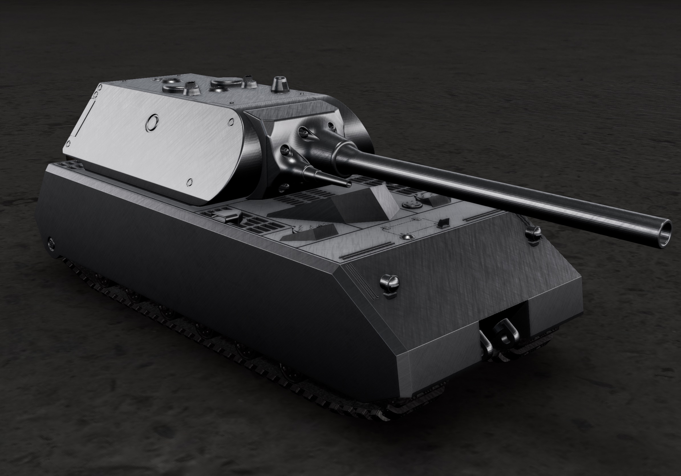 STL file Maus tank 🪖 ・3D printer design to download・Cults