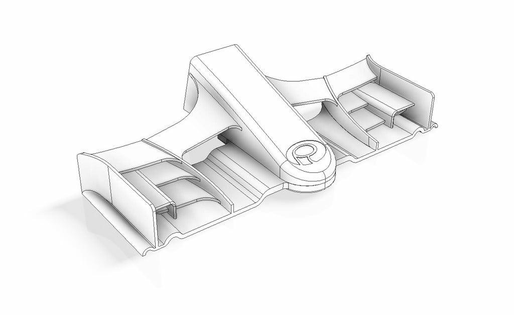 🚁 OpenRC F1 Crash Safe Front Spoiler・Free STL File for ・Cults