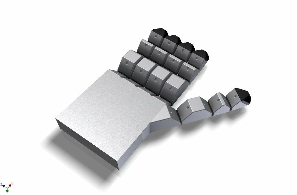 Archivo STL gratis Sensor dactilar Robohand 🤖 ・Modelo para descargar y ...