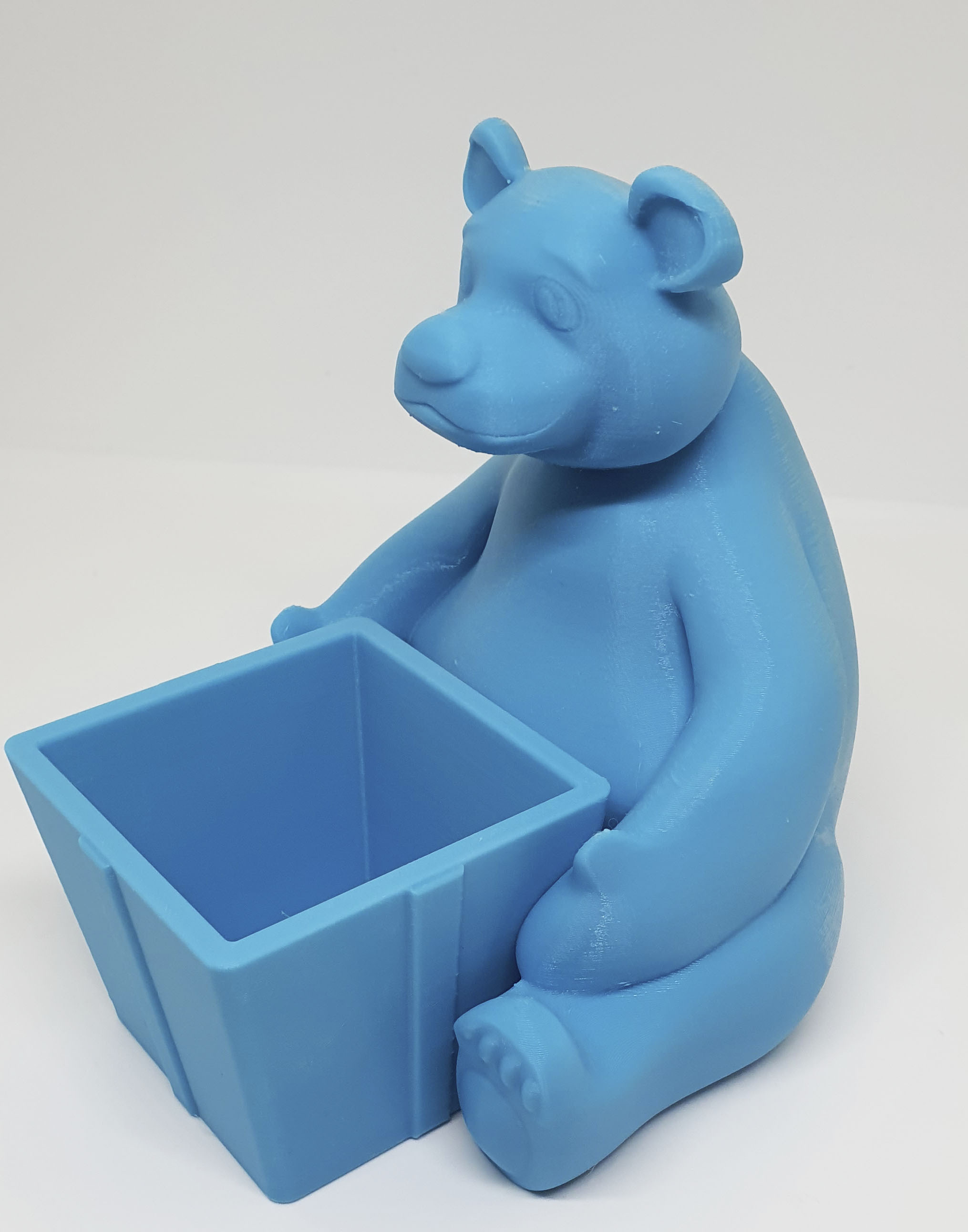 🐻 Cute bear pot・Free STL File for 3D printing・Cults