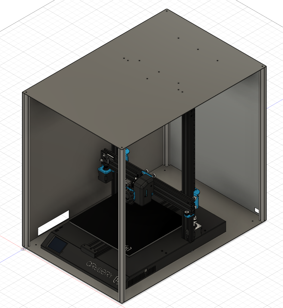 🧨 Artillery Sidewinder X1 Housing with Electronics seperation・Free STL ...