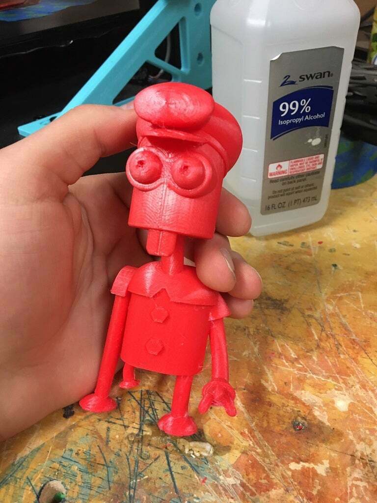 🤖 Tinny Tim [Futurama]・Free STL File for ・Cults