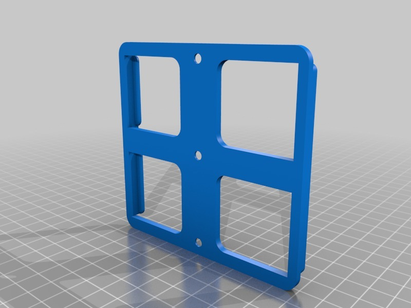 Free STL file Raspberry Pi Armor Case Extension with fast attach wall ...