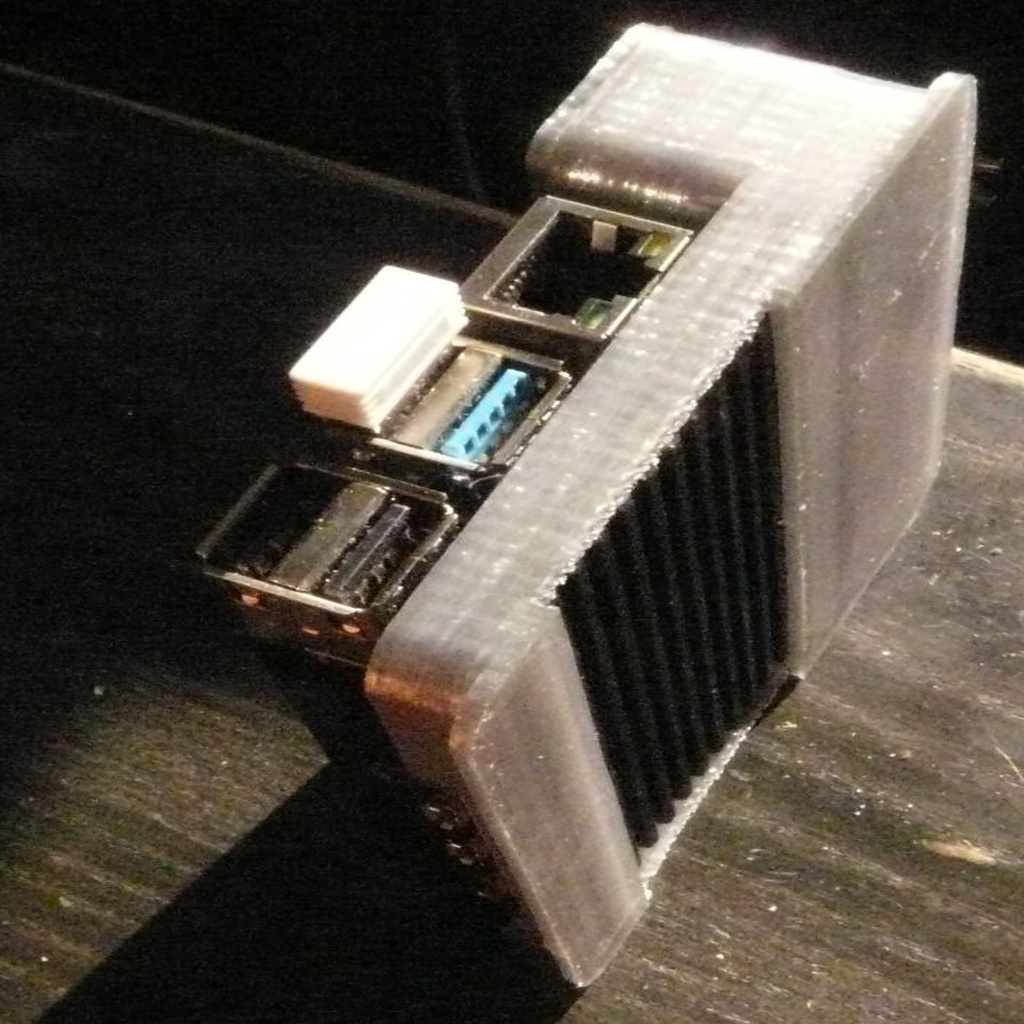 Free STL file Raspberry Pi Armor Case Extension with fast attach wall ...