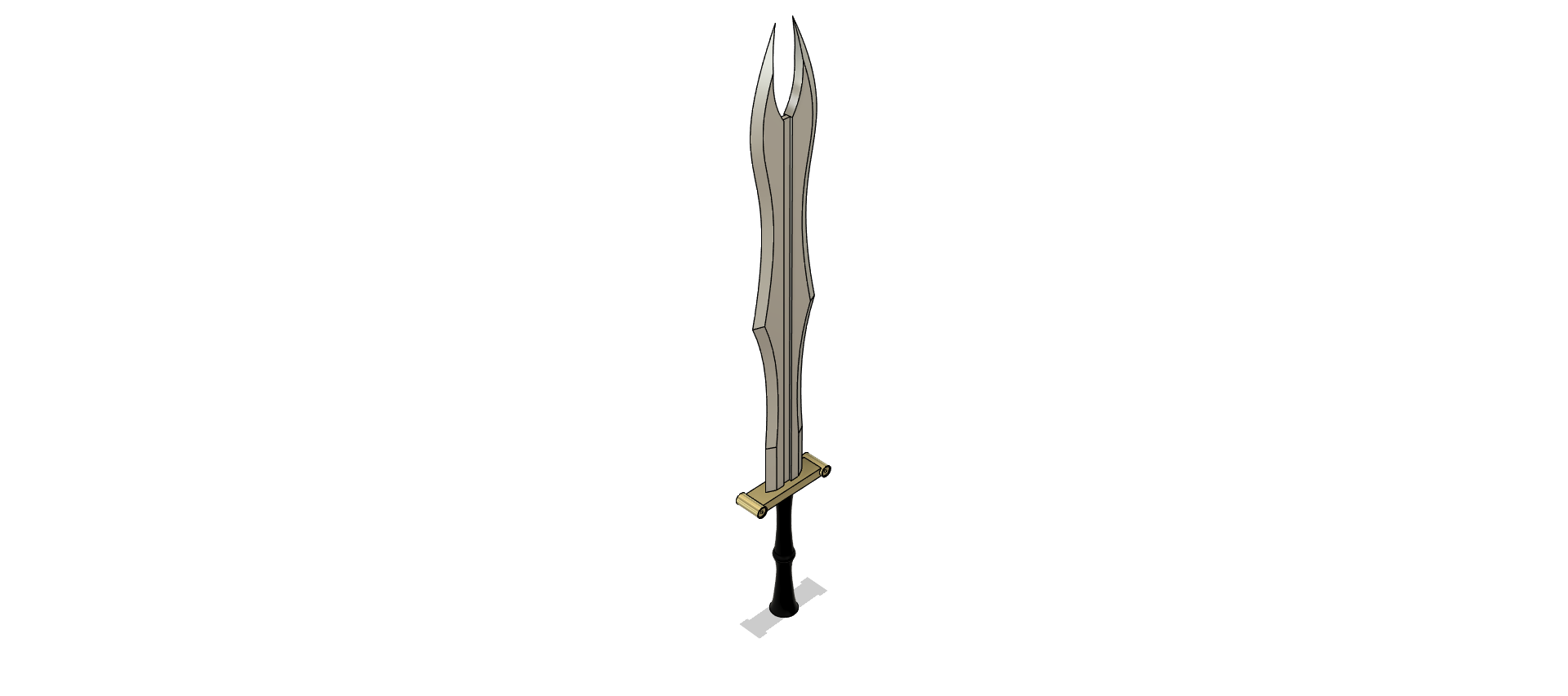 STL file Anime Sword - The Relic 🗡️ ・3D printable model to download・Cults