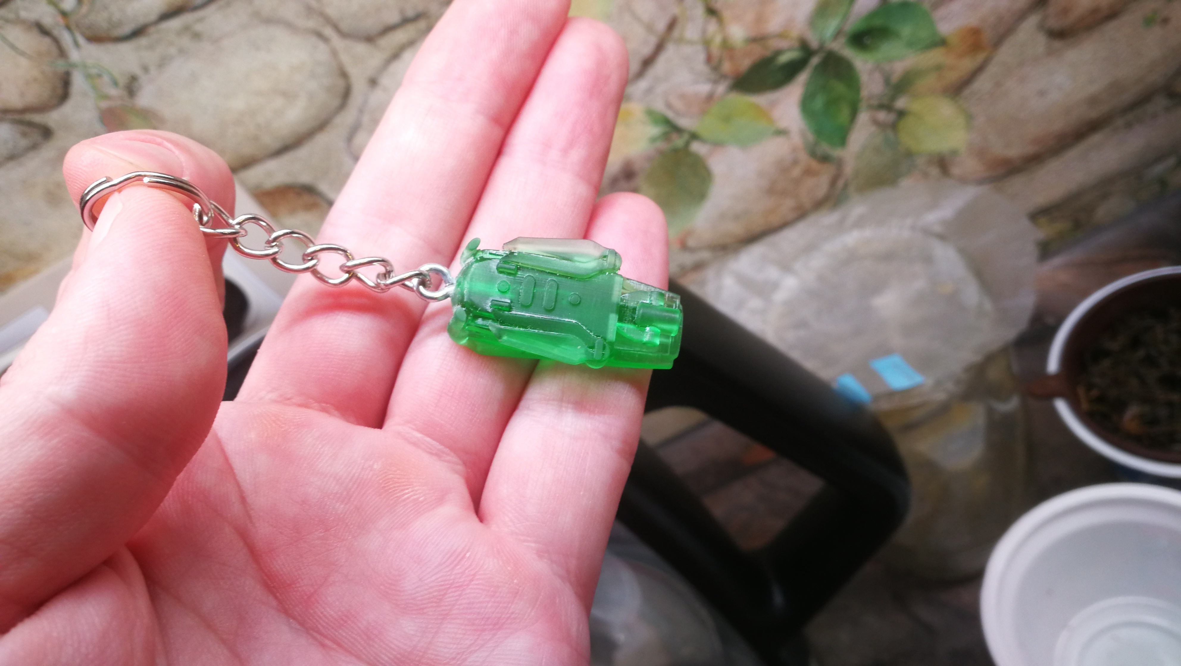 STL file Drone looks like as DJI Mavic 2 keychain length 35 mm for DLP ...