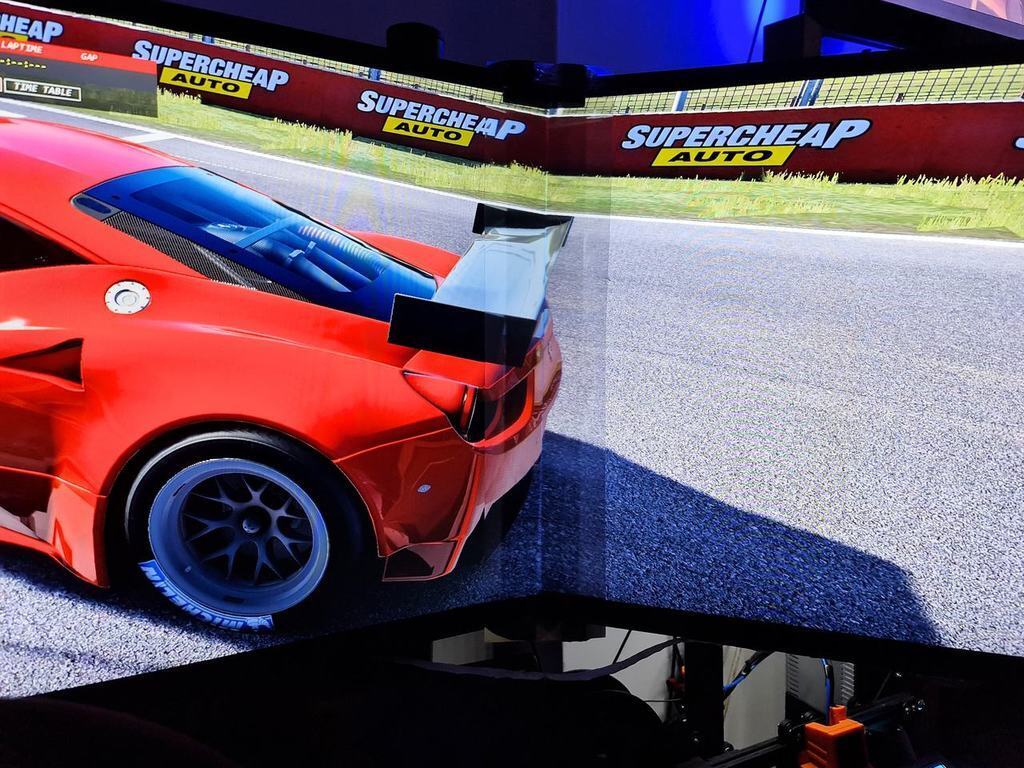 🖥️ Sim racing triple screen fresnel sheet mount・ 3D File for ・Cults