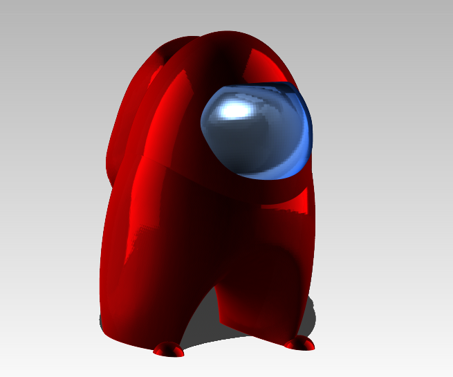 Free OBJ file Among Us User 🎲 ・3D printer design to download・Cults
