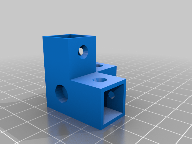 🪵 Wood Dowel PC Case Brackets (1/2")・Free 3D File for ・Cults