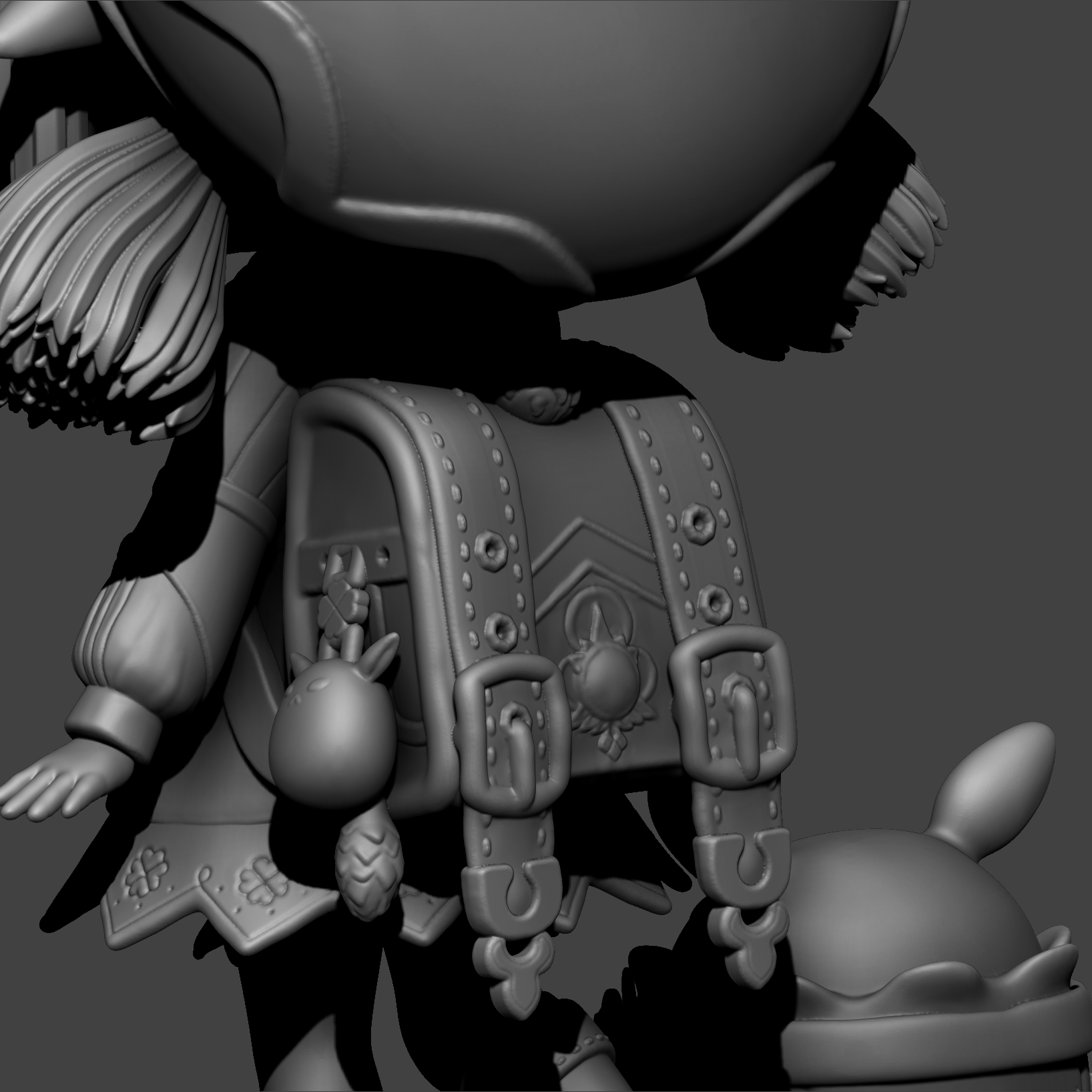 OBJ file Klee Genshin Impact 🎲 ・3D printer model to download・Cults