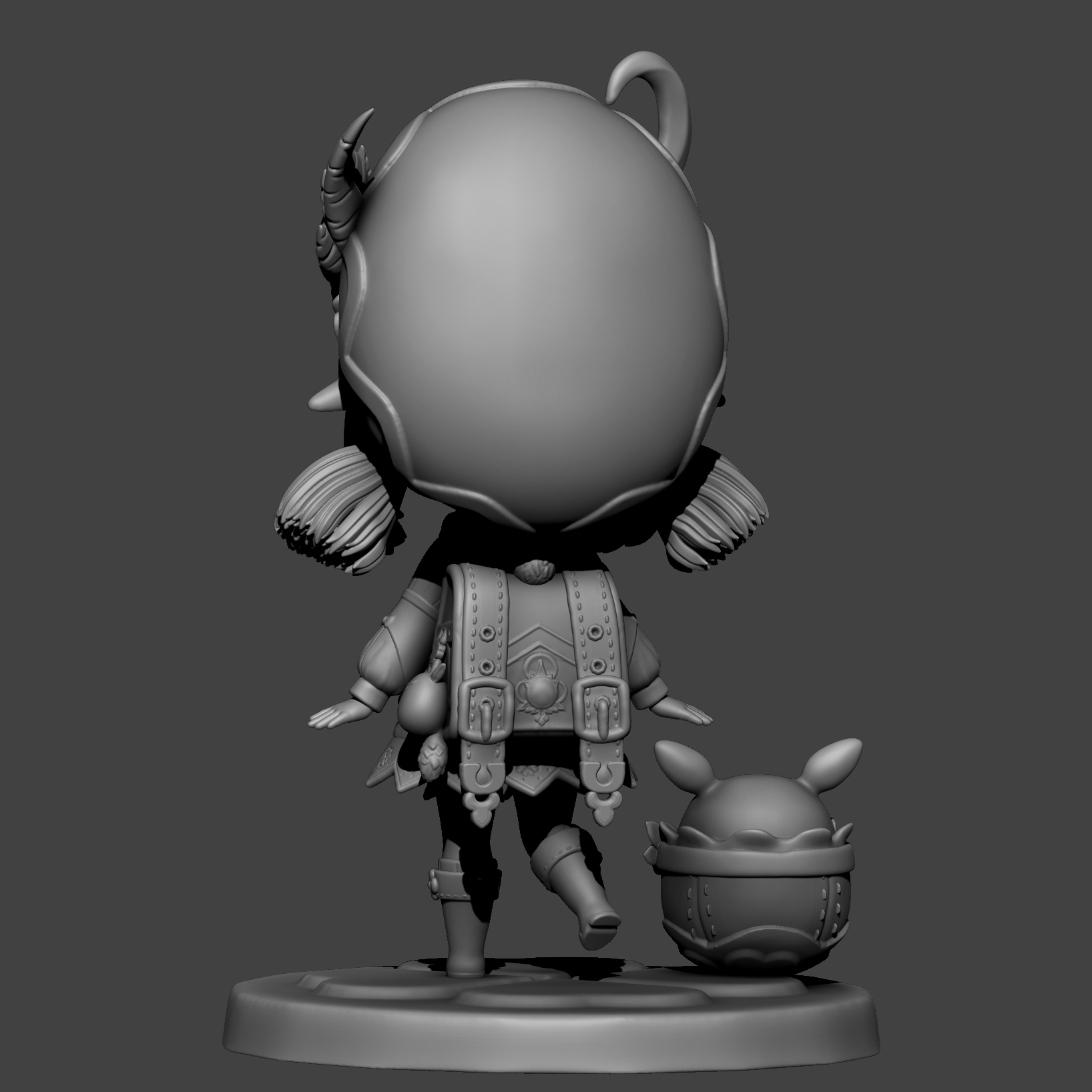 OBJ file Klee Genshin Impact 🎲 ・3D printer model to download・Cults