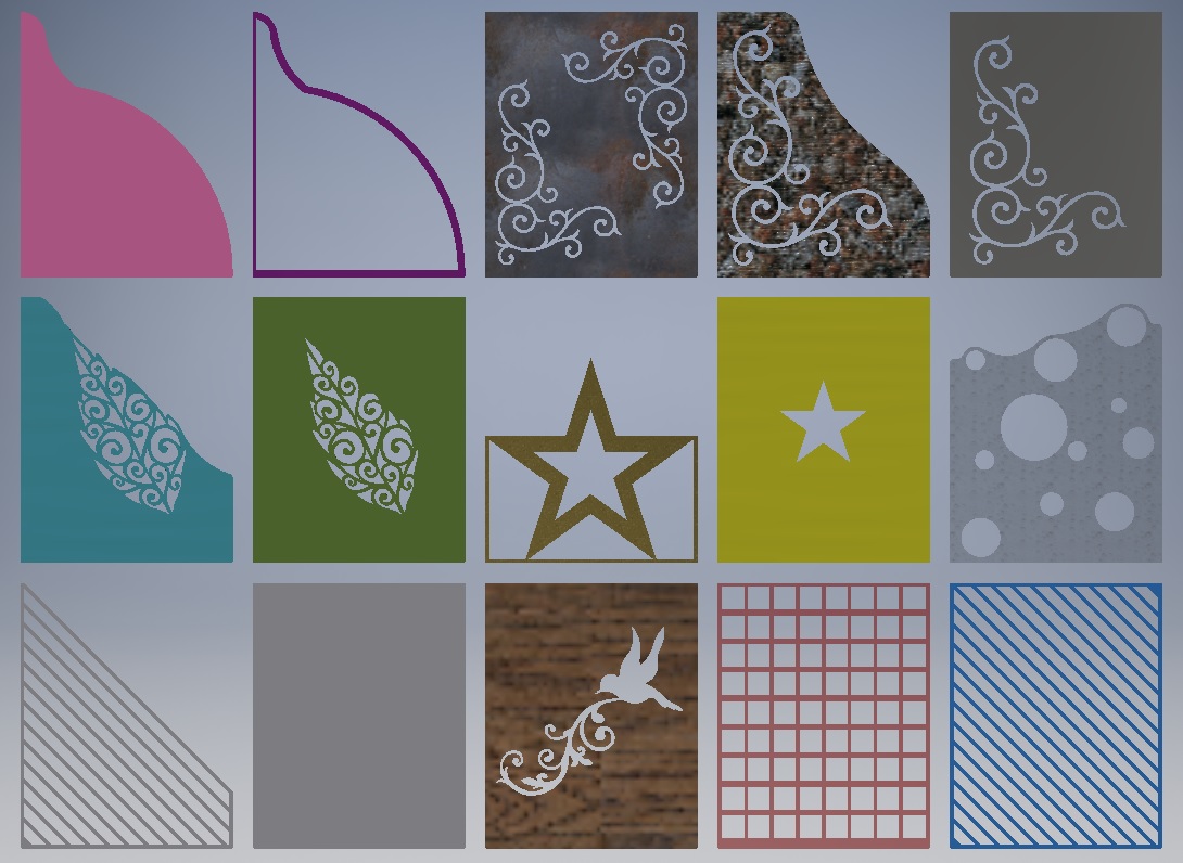 STL file Flyer display - Flyers stand - 15 designs 🏠 ・3D printing ...