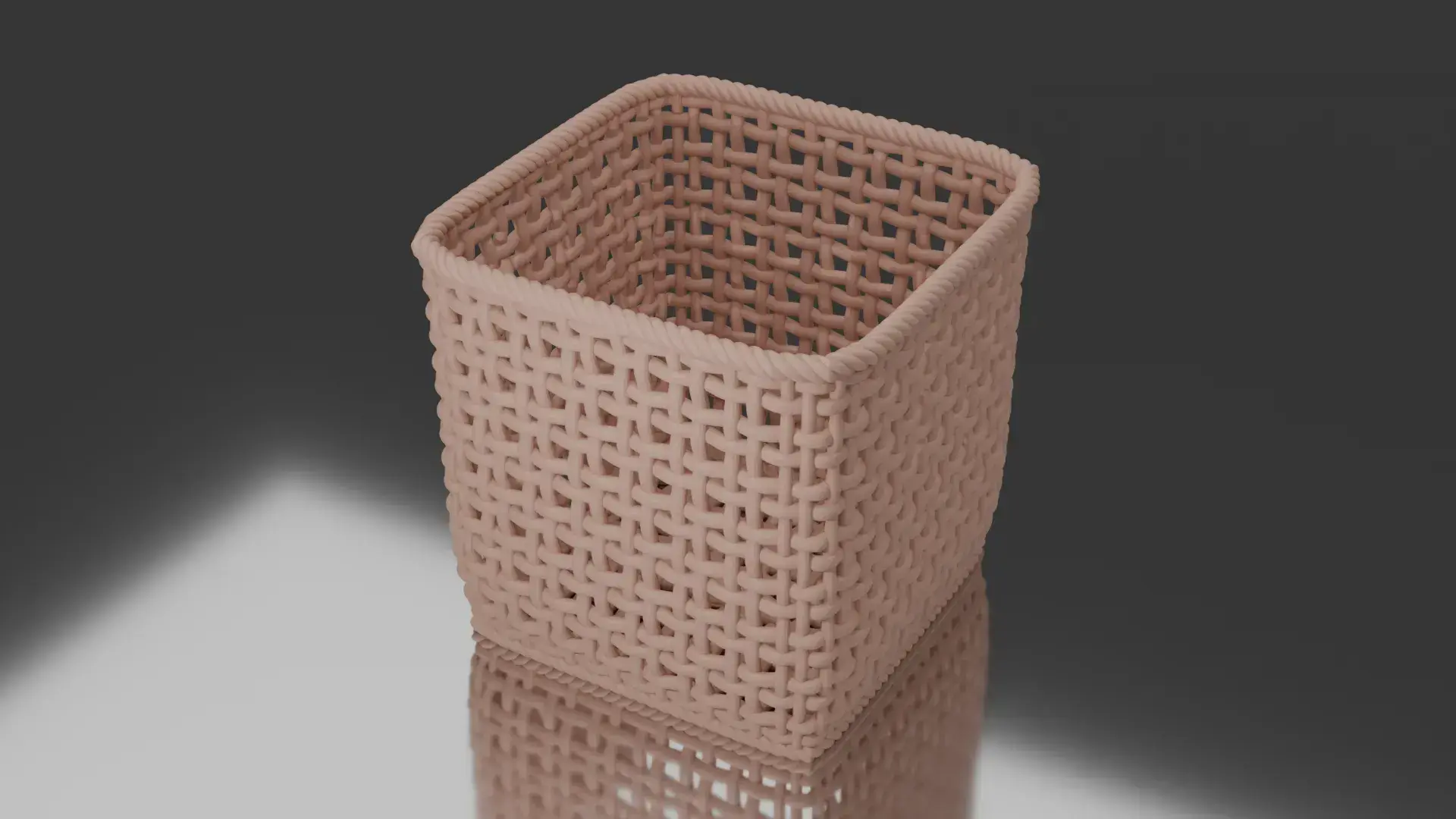 Free STL file woven basket 🧺・3D printable model to download・Cults