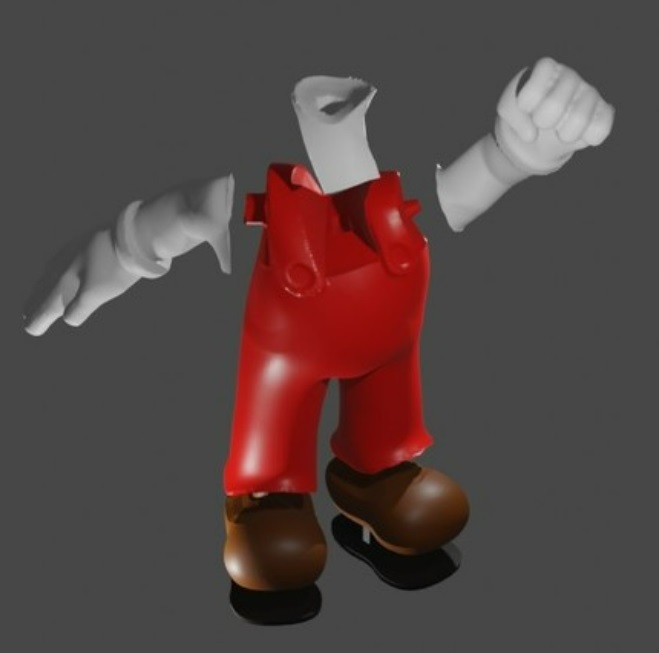 Fichier STL gratuit Super Mario Fire - Pose épique 🔥 ・Objet pour ...