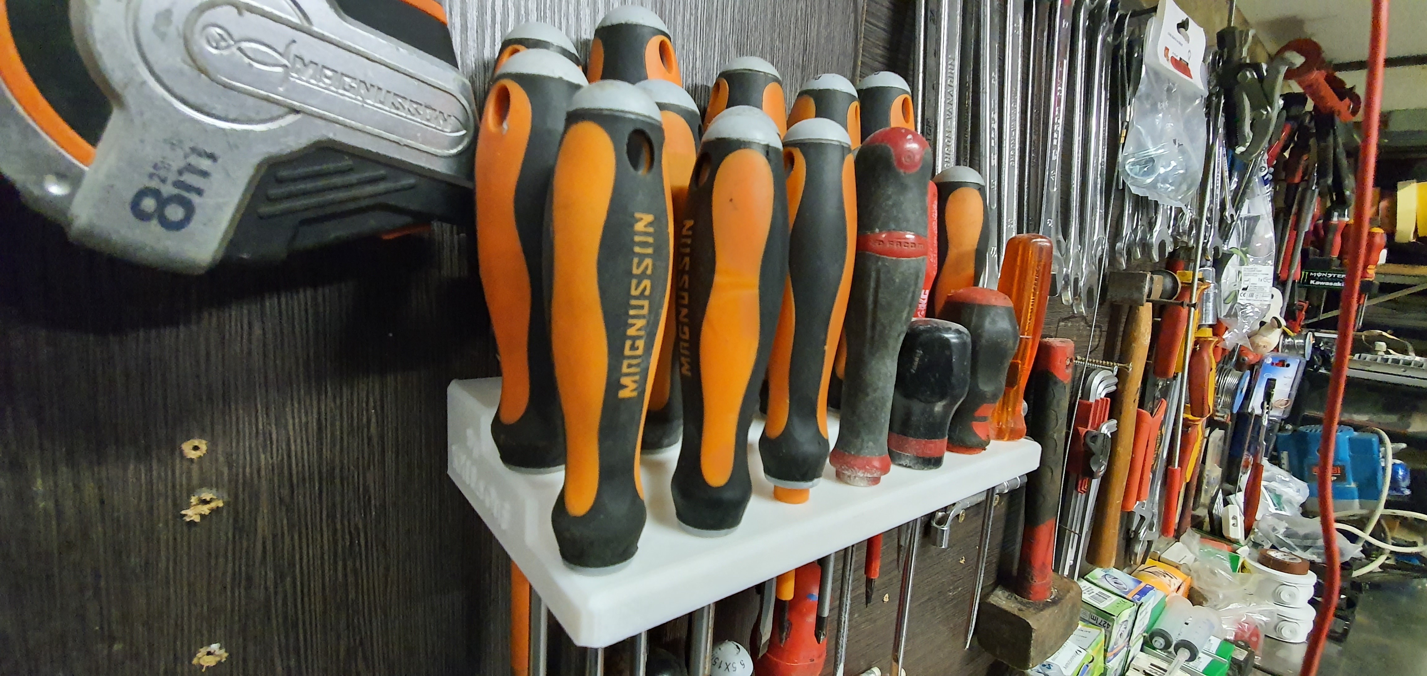 STL file SCREWDRIVER HOLDER 🪛・Template to download and 3D print・Cults