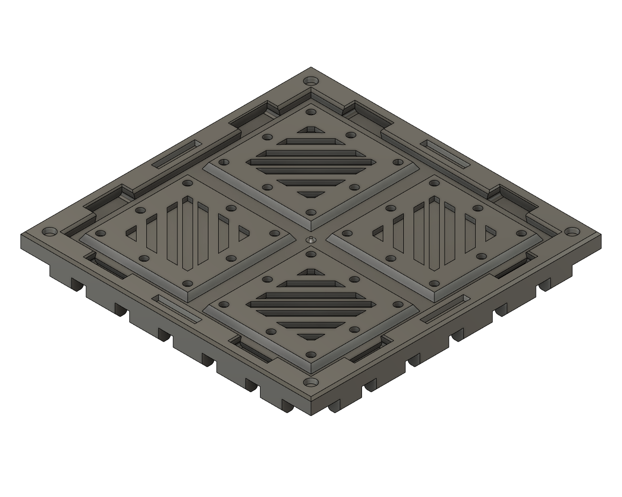 ⚔ Modular Catwalk Test Files・Free STL File for ・Cults