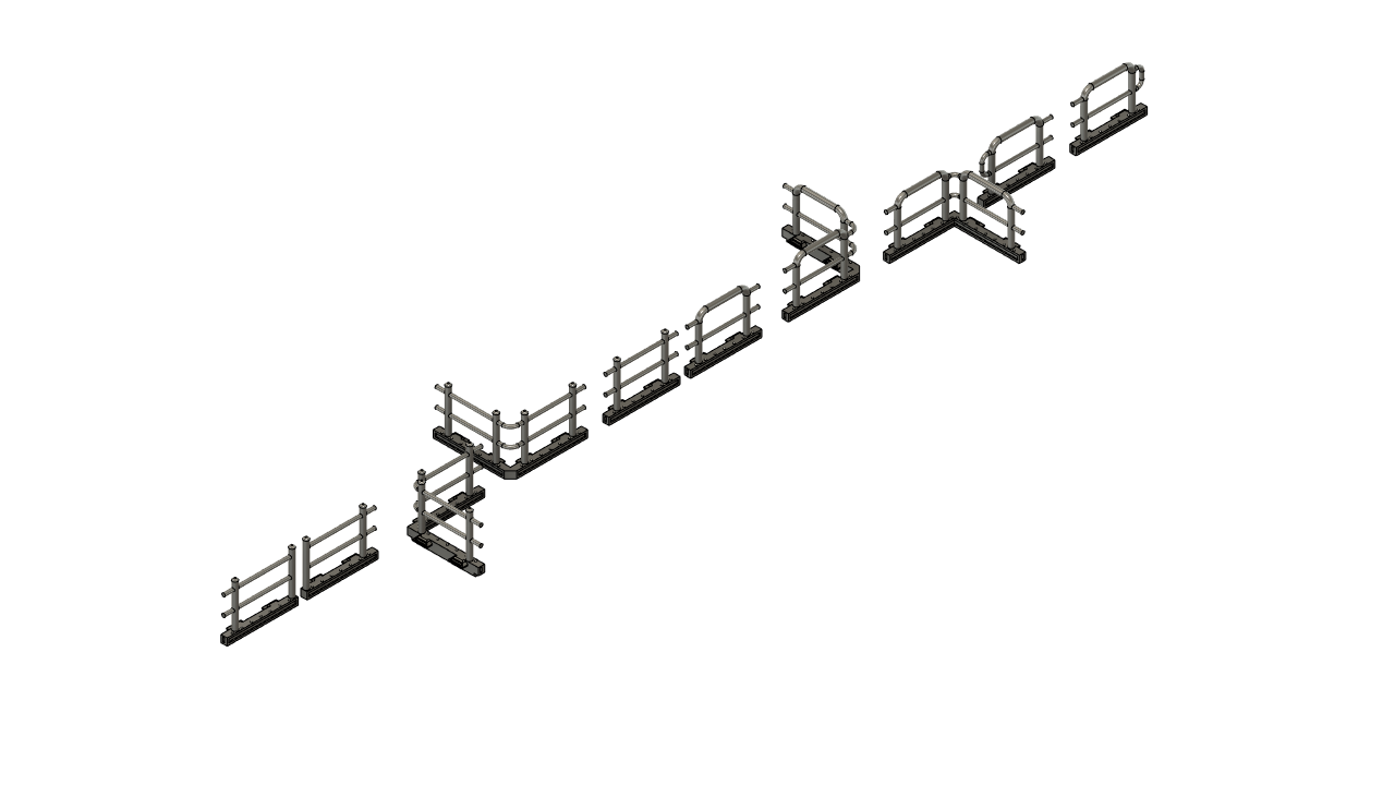⚔ Modular Catwalk Test Files・Free STL File for ・Cults