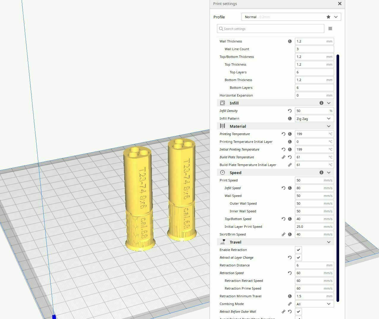 📱 T23-74 Shotshells for the Umarex HDS68 CO2 Shotgun 3x3x6mm BBs・ STL ...