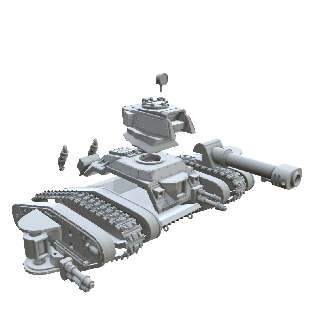 🪖 TANK・ STL File for 3D printing・Cults