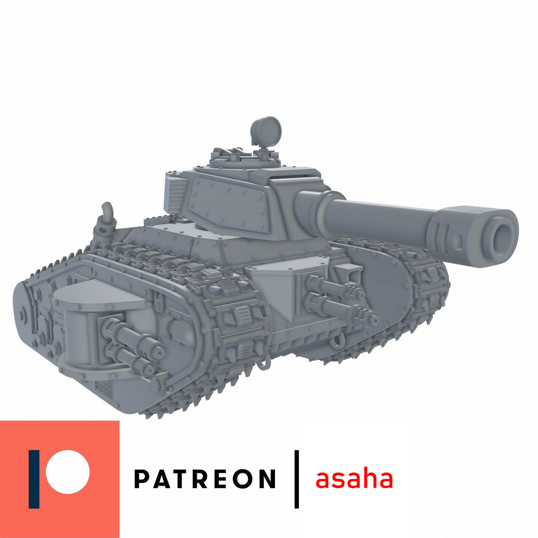 🪖 TANK・ STL File for 3D printing・Cults