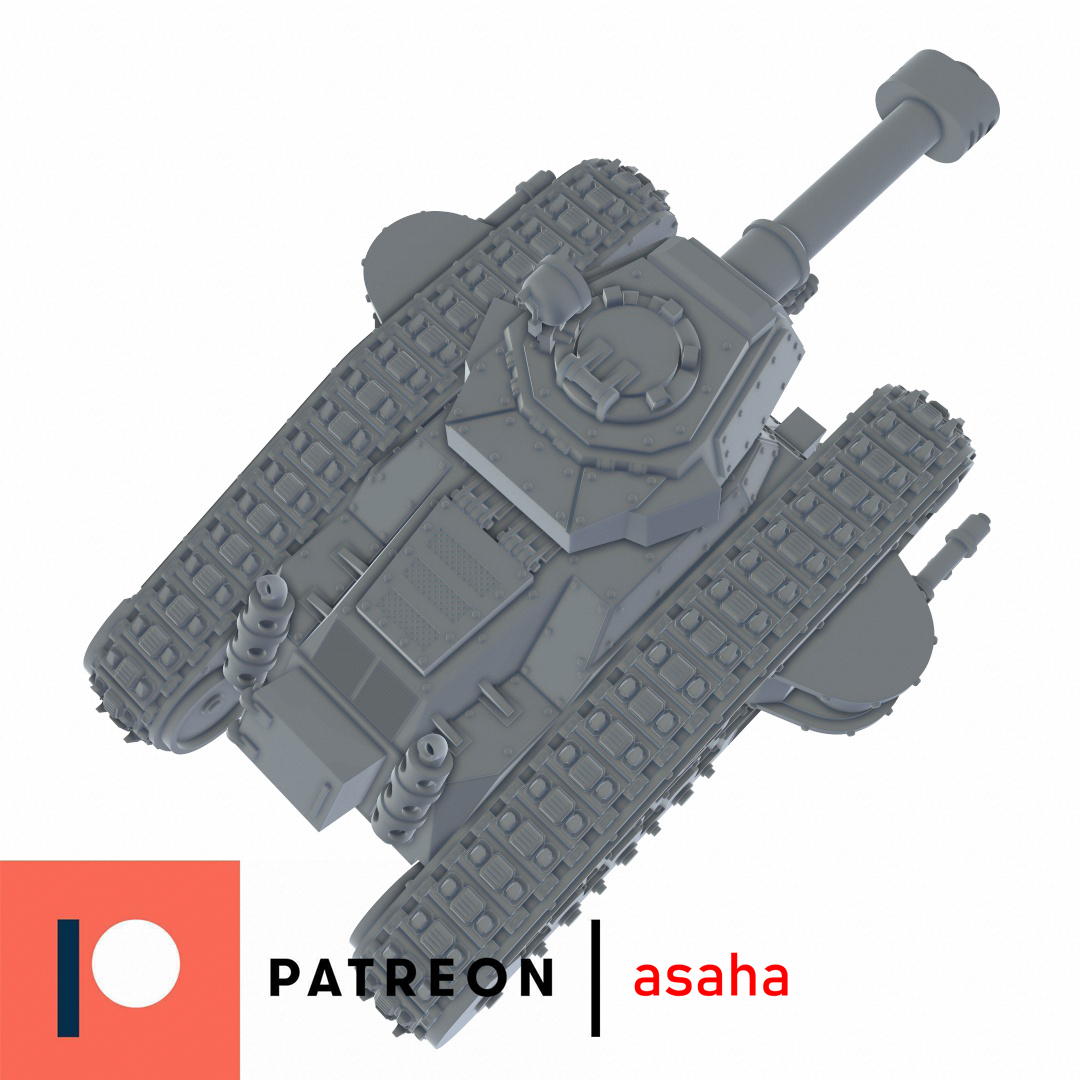 🪖 TANK・ STL File for 3D printing・Cults