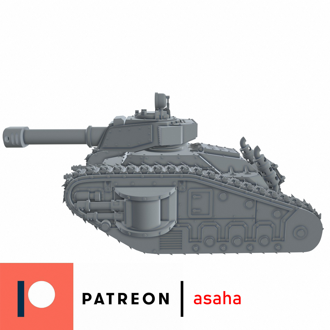 🪖 TANK・ STL File for 3D printing・Cults