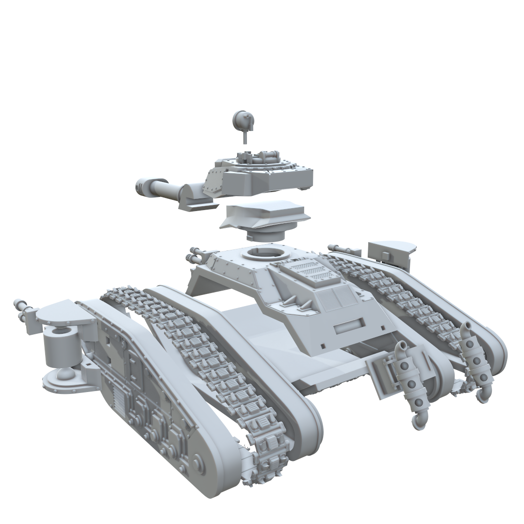 🪖 TANK・ STL File for 3D printing・Cults