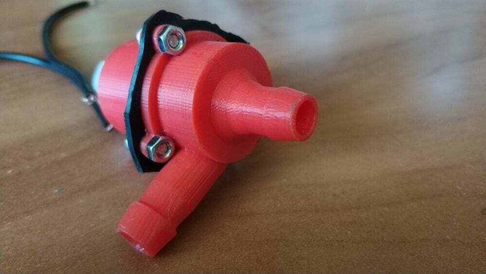3D print Functional Micro Water Pump・Cults