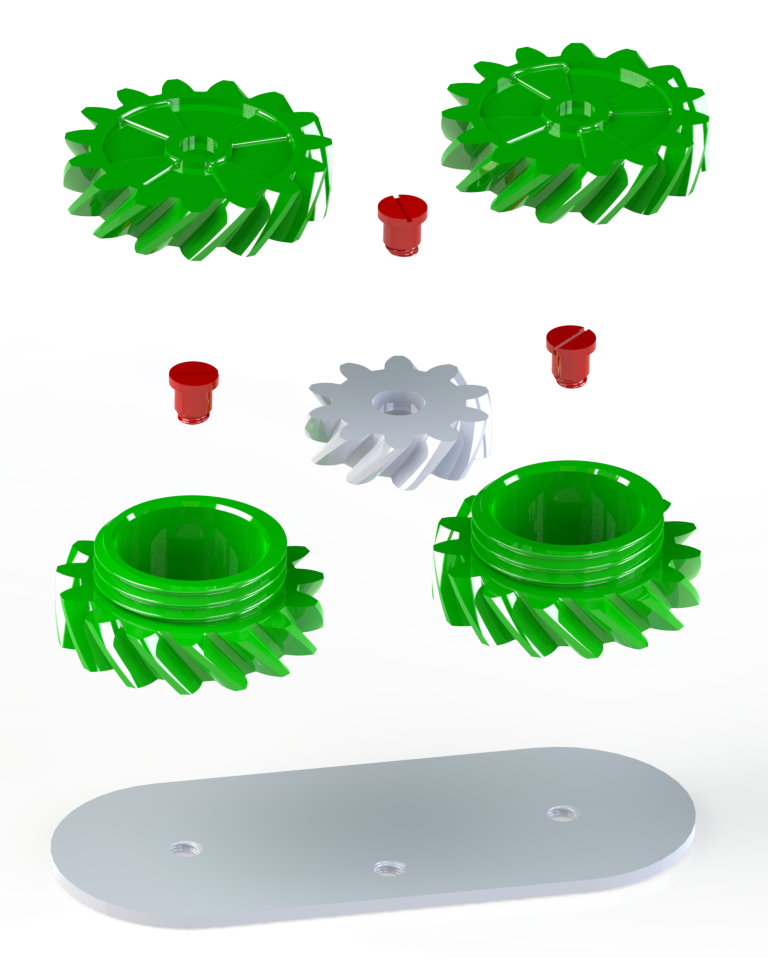 STL file gearbox for desk ⚙️ ・3D printing design to download・Cults