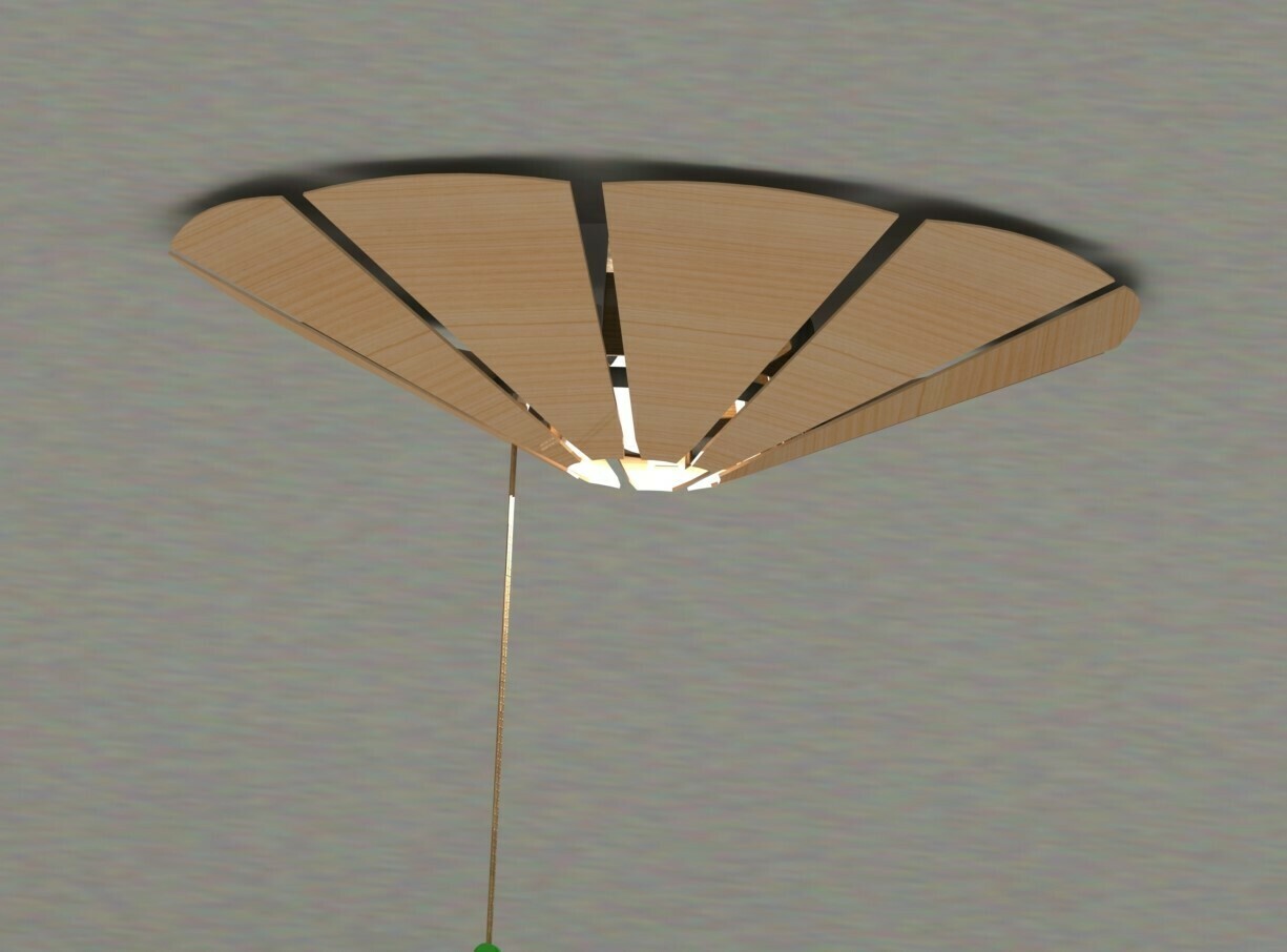 Free STL file Adjustable lamp hood - ø 60 cm 🔦 ・Design to download and ...