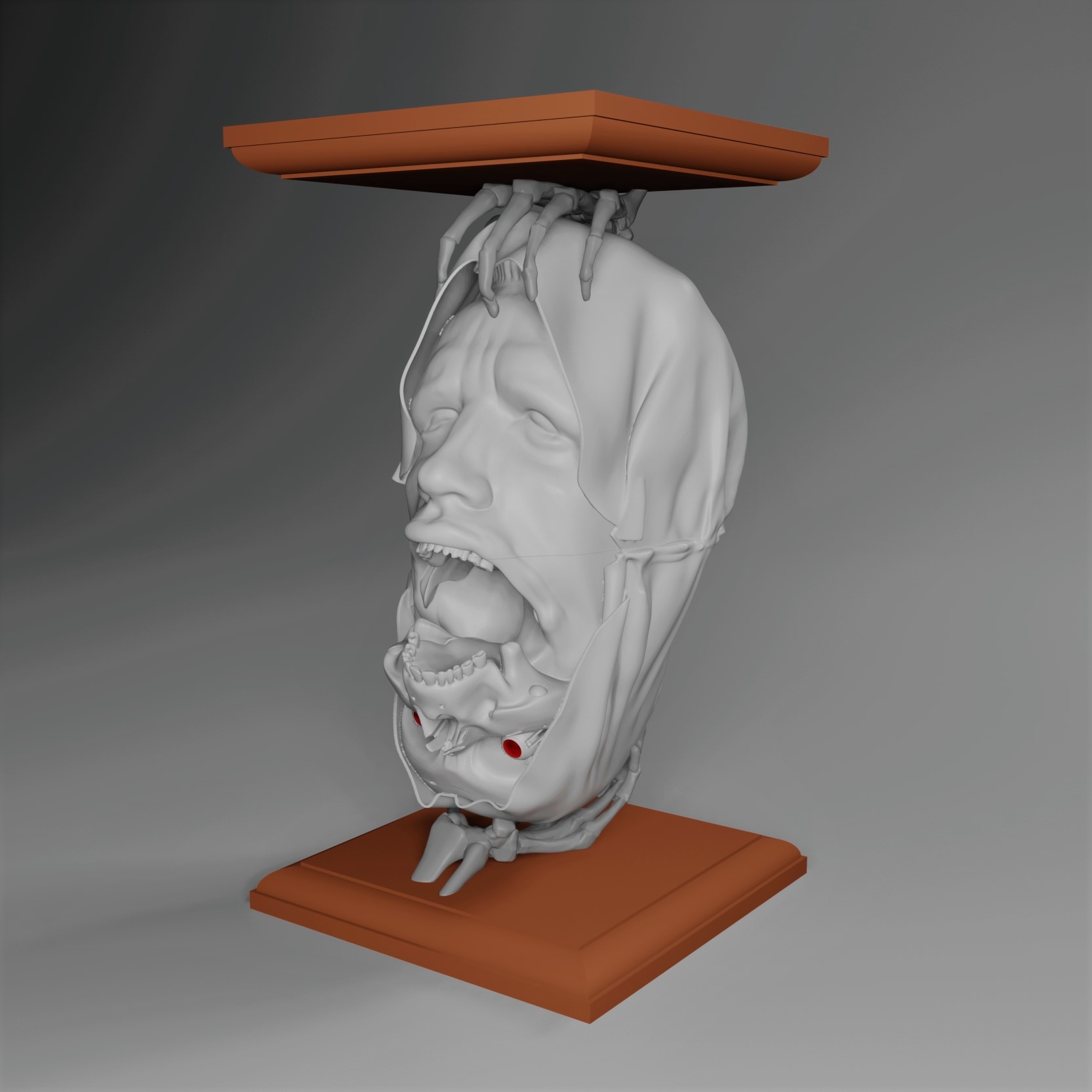 STL file Robotic catharsis - human/T800 🤖 ・3D printable model to ...