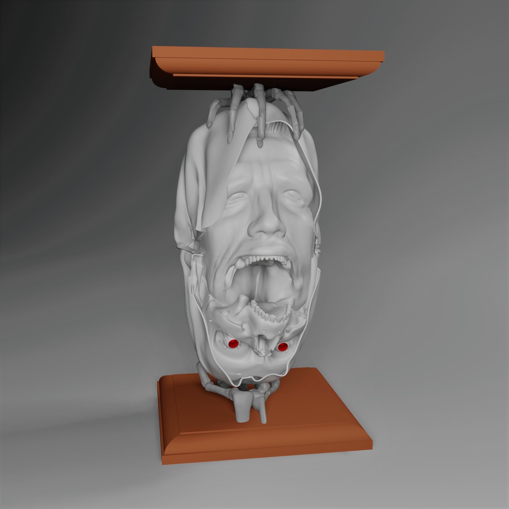 STL file Robotic catharsis - human/T800 🤖 ・3D printable model to ...