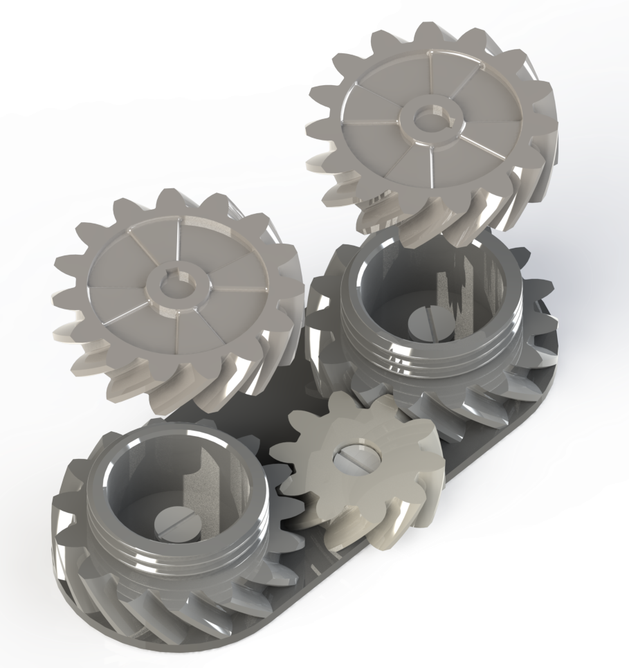 STL file gearbox for desk ⚙️ ・3D printing design to download・Cults