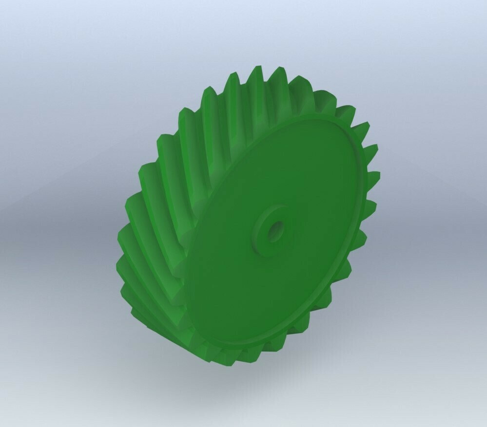 STL file 31 piece crossed helical gears set Module 1 ⚙️・3D printing ...