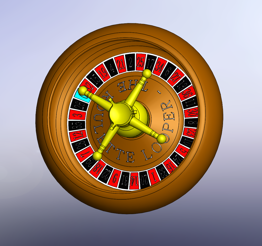 Free STL file The roulette looper 🎲 ・3D printable model to download・Cults