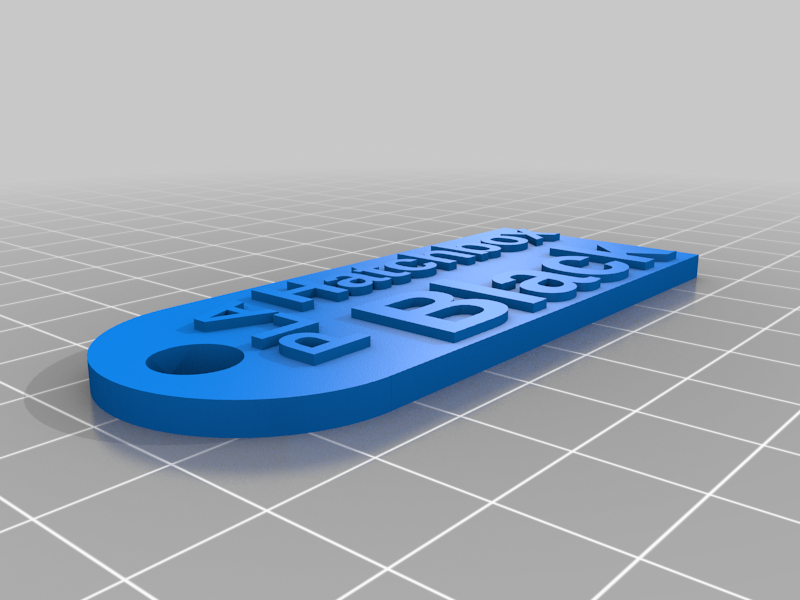 Free 3D file Filament Sample Tag Black 🪢 ・3D printer model to download ...