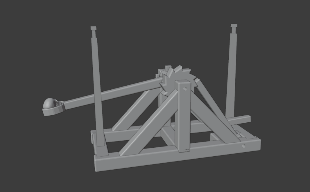 STL file Leonardo Da Vinci Catapult 🎨 ・3D print design to download・Cults