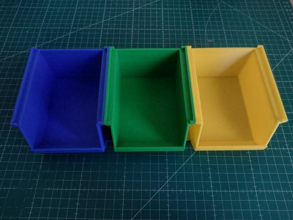 Free 3D file Stackable Storage Bins Customizable 📦 ・3D printing idea to ...
