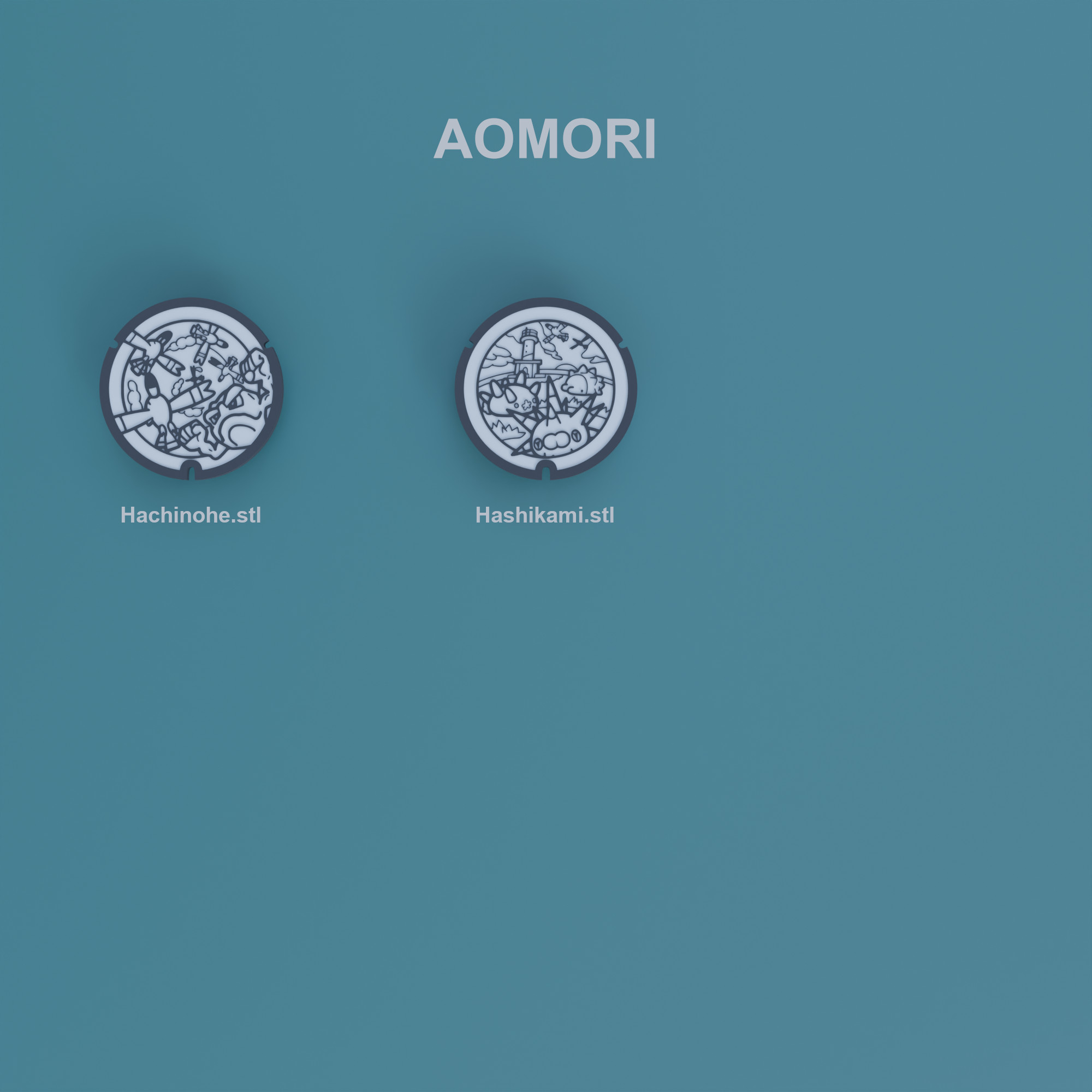 🐉 POKEMON UTILITY HOLE COVERS - COMPLETE PACK・ 3D File for ・Cults