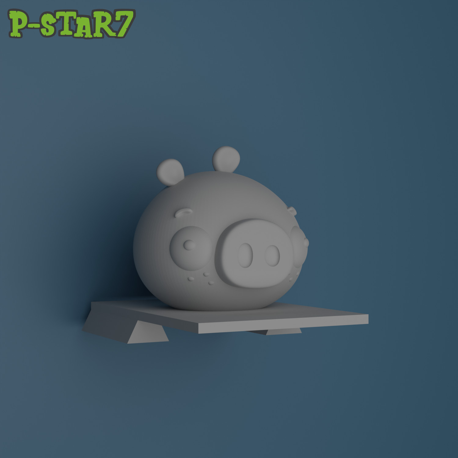 3D file BAD PIGGIES PACK 1 😡 ・3D printer model to download・Cults