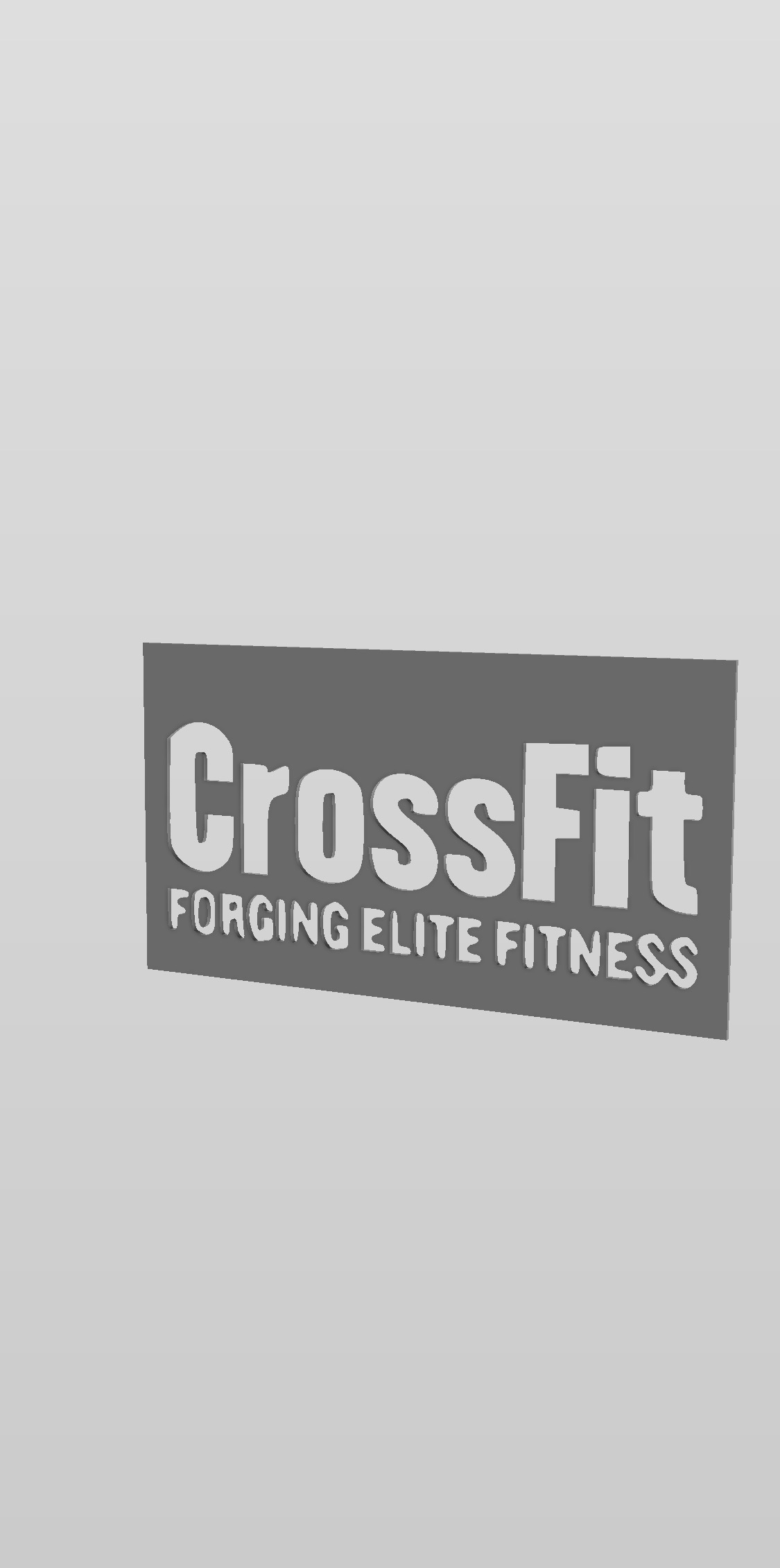 STL file Crossfit Stencil 🔧 ・3D printable design to download・Cults