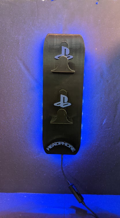 🎲 PS5 Controller Wall Mount・ STL File for ・Cults