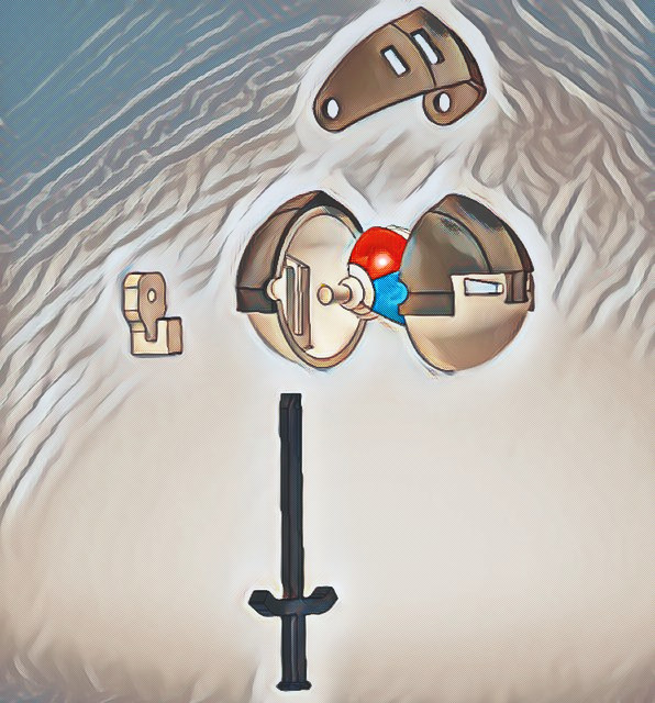 🔑 Key holder (Knight)・ 3D File for ・Cults