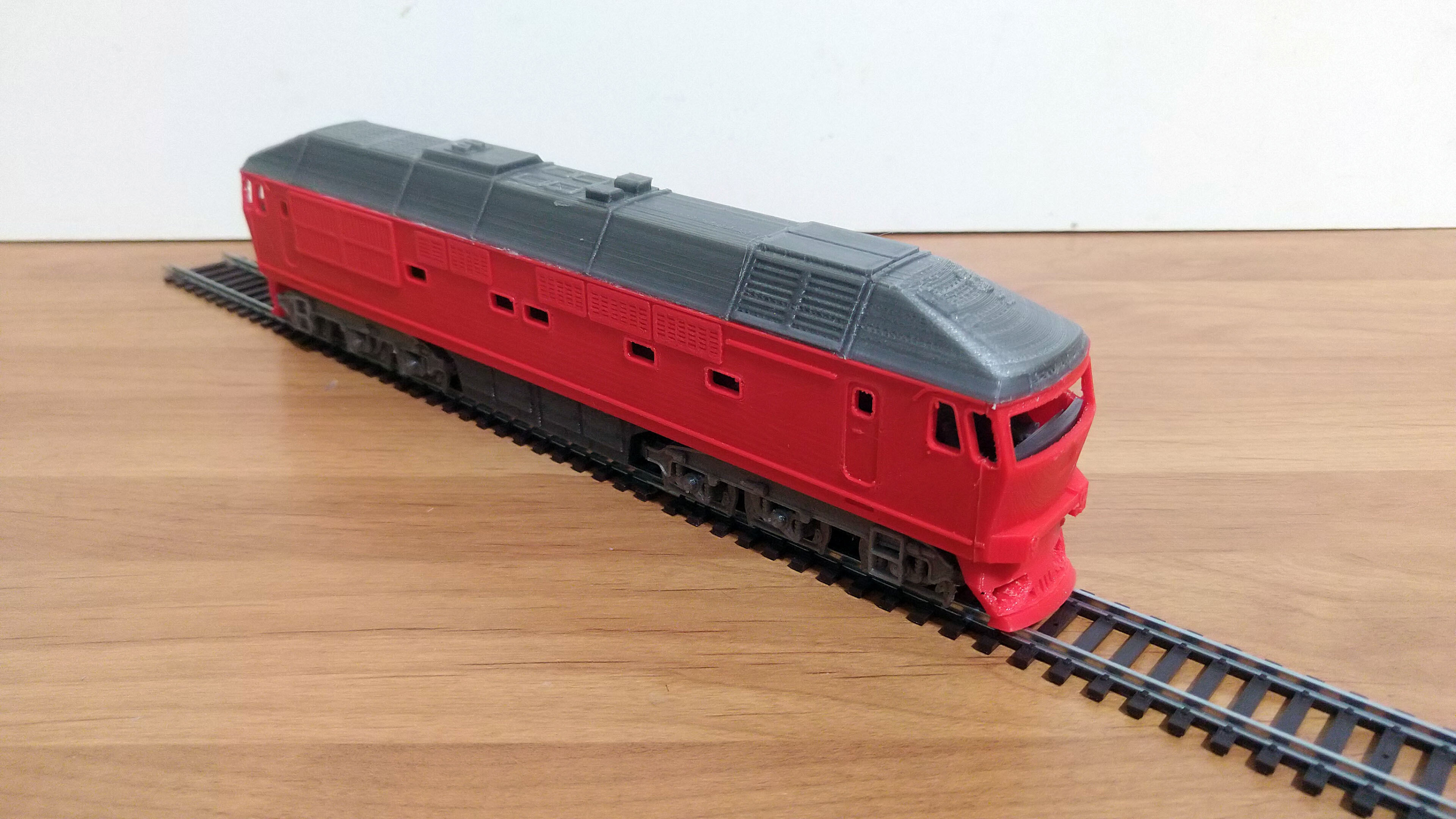 🚂 TEP70 DIESEL LOCOMOTIVE (1/87)・ STL File for ・Cults